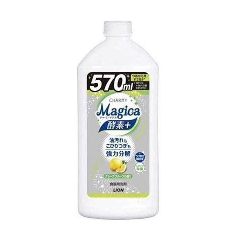 LION / Средство для мытья посуды "Charmy Magica+" (концентрированное ...