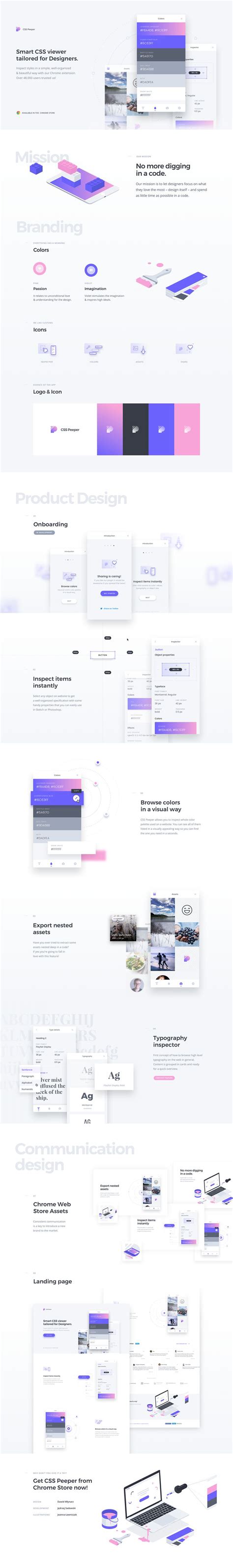 CSS Peeper Chrome Extension For Designers