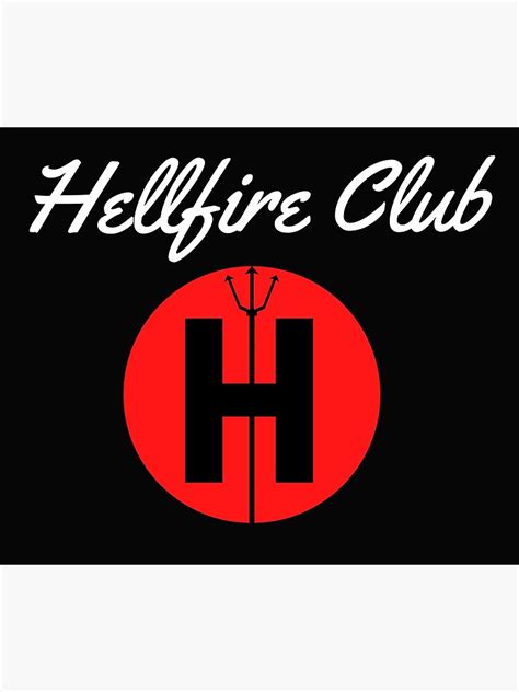 Hellfire Club Poster For Sale By Desing88 Redbubble