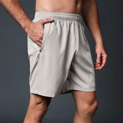 Cosfo Athletic Mens Shorts Workout Solid Running Gym Shorts Training