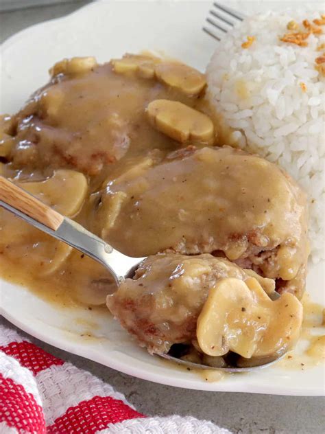 Burger Steak Filipino Recipe