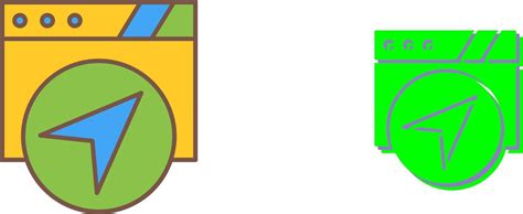 Navigation Icon Design 45517121 Vector Art At Vecteezy