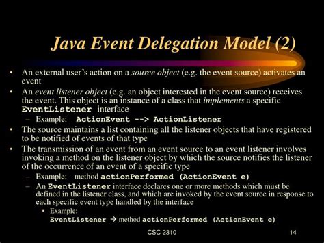 Ppt Event Handling In Java Powerpoint Presentation Id6678097