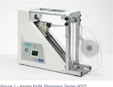 Figure 1 From The Measurement Of Knife Sharpness And The Impact Of