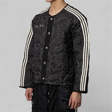X Thug Club Padded Liner Jacket Blacksilver Metallic Loaded