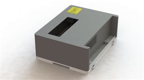 STL File GHLTEC ARDUINO MEGA HMI ELECTRONIC CASE CABINET PDJD 1308