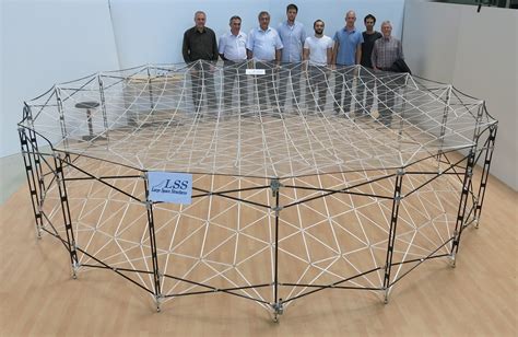 5 M Deployable Mesh Reflector Large Space Structures Gmbh