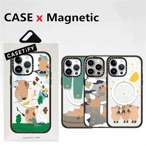 Casetifg เคสโทรศัพท์มือถือ ซิลิโคน Pc แข็ง ใส กันกระแทก พร้อมกล่องชาร์จ