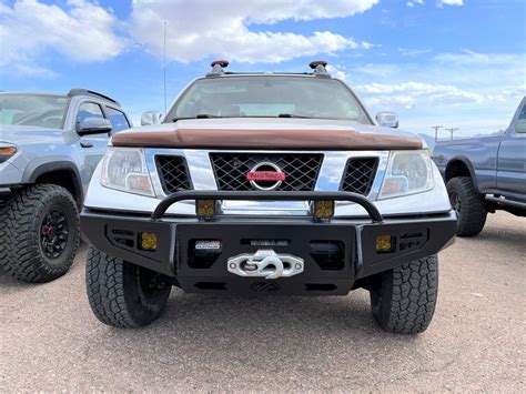 2005 2021 Nissan Frontier Front Bumper Steel Heftyfabworks