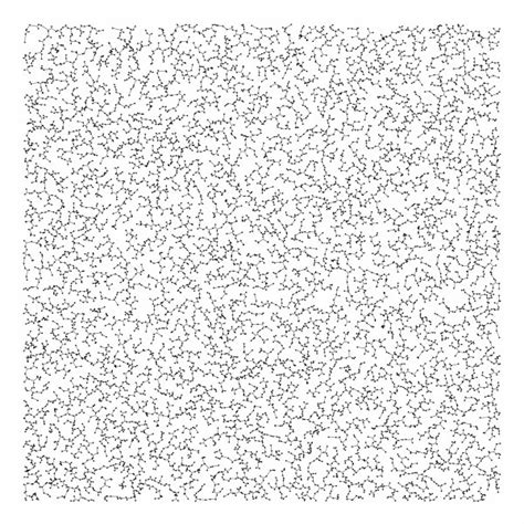 Figure D2 Steiner Minimal Tree Reliant 10000 Points Répartis