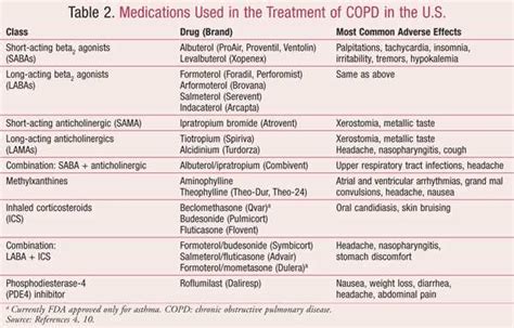 The Essential Guide To Copd Medications In Shadow Health Focused Exams