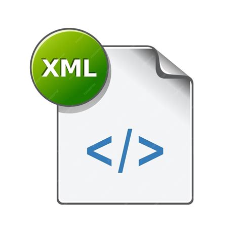 Premium Vector Xml File Format Icon In Color Computer Software Web Design