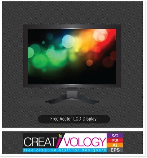 lcd vectors free download graphic art designs