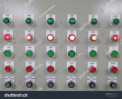 omron push buttons indicator lights for industrial mushroom button at