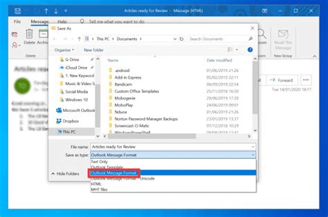 How To Attach An Email In Outlook Methods Itechguides Com