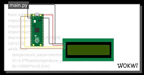 Lcdtemperature Wokwi Esp32 Stm32 Arduino Simulator