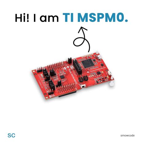 smowcode on linkedin texasinstruments smowcode microcontroller smarttech embeddedsystems…