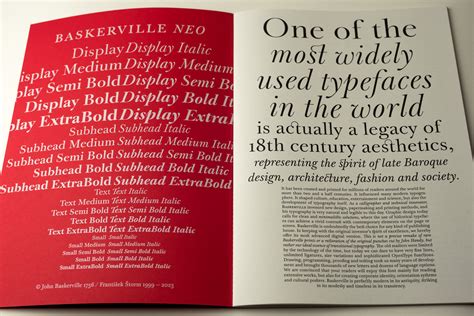 Baskerville Neo Brochure Storm Type Foundry
