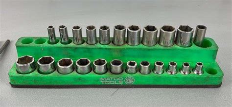 Matco Socket Sets 1 4” And 1 2” Drive Schneider Auctioneers Llc