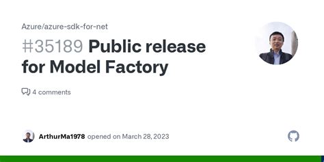 Public Release For Model Factory · Issue 35189 · Azureazure Sdk For