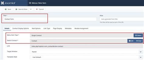 How To Create A Joomla Contact Form Ionos