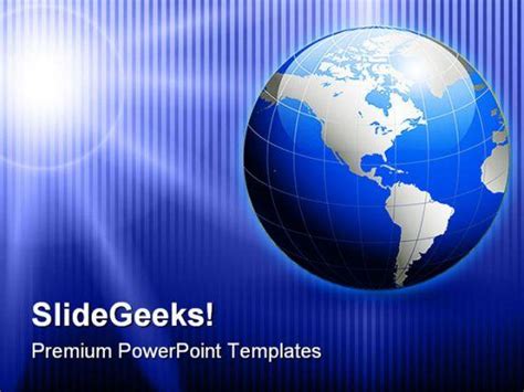 Abstract World Globe Powerpoint Templates And Powerpoint Backgrounds 0311 Powerpoint Templates