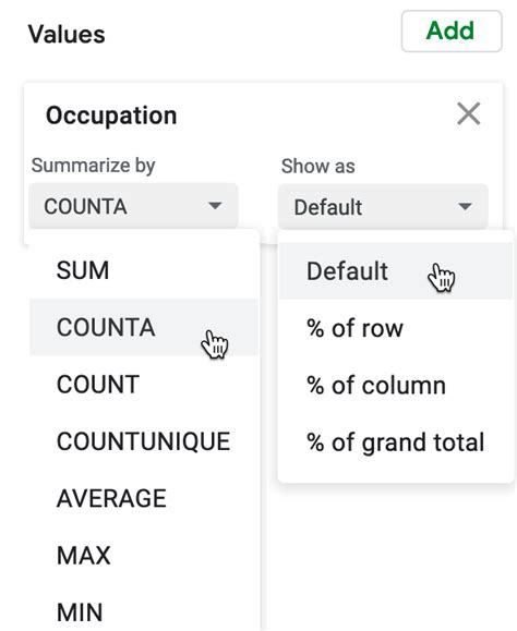 summarize data with pivot tables hands on data visualization