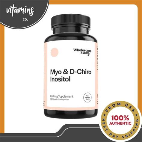 Wholesome Story Myo And D Chiro Inositol Blend For Hormonal Balance