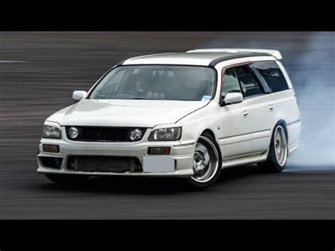 Nissan Stagea Wc34 Drift Wagon Skyline Drifting Youtube