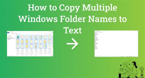 Copy Folder Names Into Excel Free Printable Download