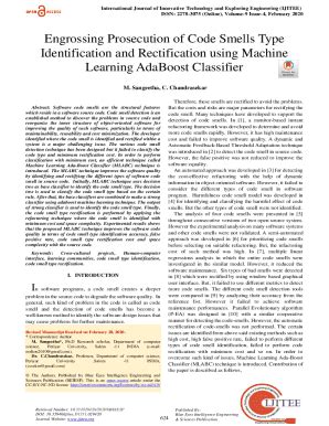 Fillable Online Code Smells Detection As A Bi Level Problem Fax Email