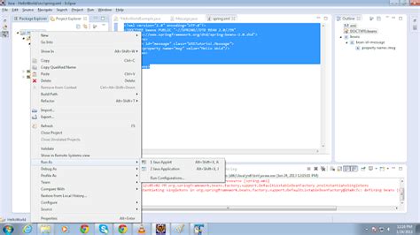spring framework tutorials for beginners spring framework step by step hello world example in