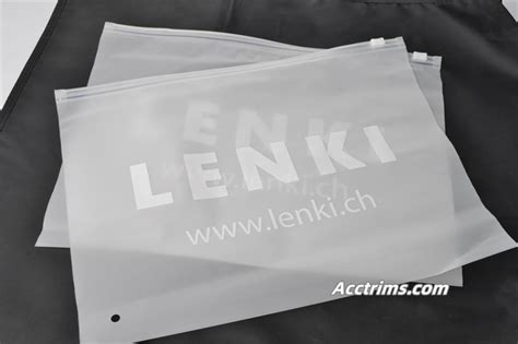 Custom Ziplock Bags For Clothes With Logo