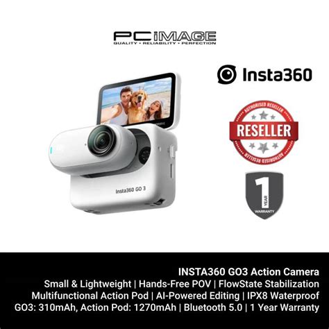 Insta360 Go 3 Action Camera Pc Image