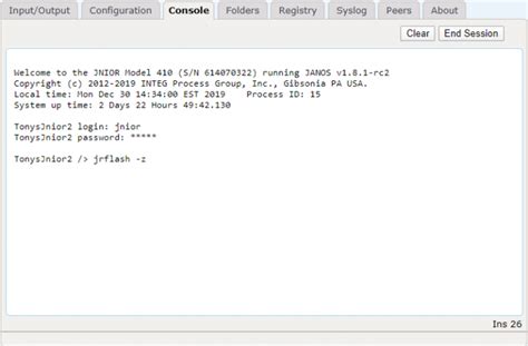 FLASH File System Was Not Mounted