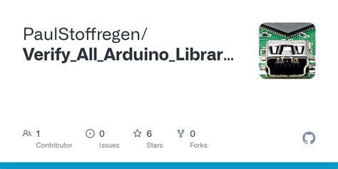 Github Paulstoffregenverifyallarduinolibraries