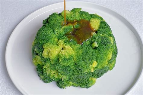 【快手 素蚝油西兰花的做法步骤图】欢喜料理下厨房