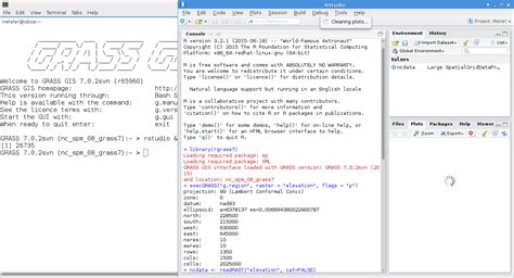 R Statistics Rgrass GRASS Wiki