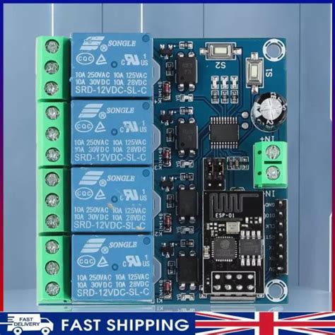 Wifi Relay Module 5v12v Esp8266 Wifi Control Relay Board For Arduino