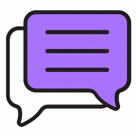 Chat Bubbles Text Messages Messaging Chatting Message Icon Download On Iconfinder