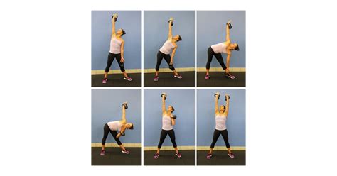 Kettlebell Windmill Kettlebell Exercises For Weight Loss POPSUGAR Fitness Photo