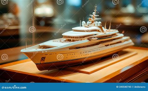 Modern Ship Model Hobbies And Collecting Concept Stock Image Image