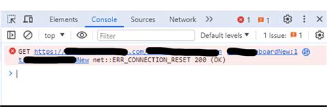 Jquery Intermittent Net ERR CONNECTION RESET Error And Incomplete