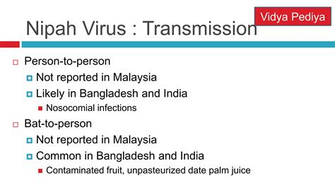 Nipah Virus Ppt