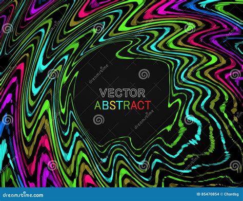 Vector Abstract Background Colourful Dots Composition Stock Vector