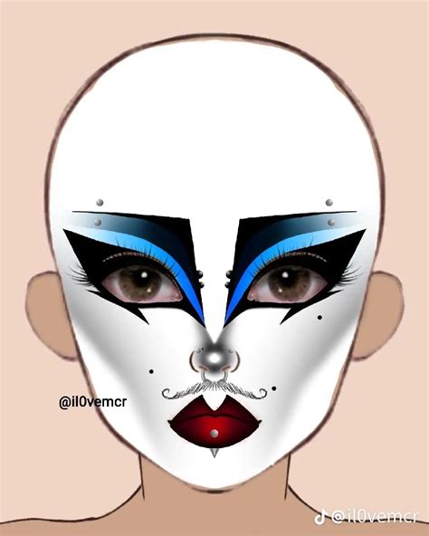 Pin By 𝕮𝖊𝖒𝖊𝖙𝖊𝖗𝖞 𝕲𝖍𝖔𝖚𝖑 On ♡ Makeup ♡ Makeup Face Charts Goth Eye