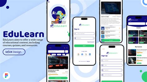 Education Mobile App Edulearn Figma
