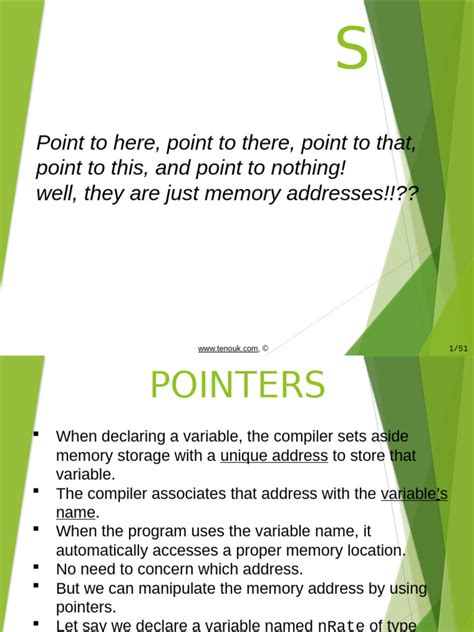 Pointers Pdf Pointer Computer Programming Integer Computer Science