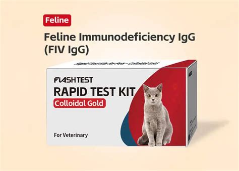Custom Feline Immunodeficiency Igg Fiv Igg Test Kit Supplier Factory Company China Flashtest