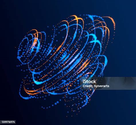 입자 흐름 소용돌이 다채로운 벡터 추상 배경 생활 양식 바이오 테마 현미경 스핀 디자인 소용돌이 모션의 동적 점 요소 0명에 대한 스톡 벡터 아트 및 기타 이미지 Istock